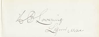 Amazon.com: Henry B. Lovering - Signature : Collectibles & Fine Art