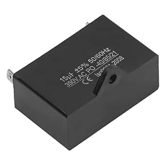 Ceiling Fan Motor Capacitor, 50/60Hz 350VAC ABS Small Gasoline ...