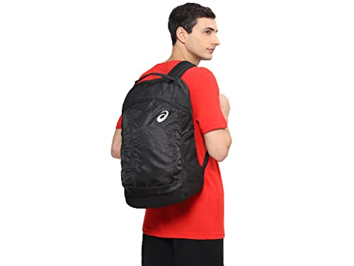ASICS Unisex Black Spiral Logo Back Pack : Amazon.in: Fashion