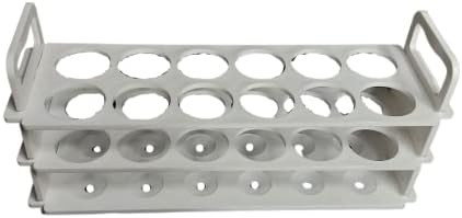 AANIJ® Polylab polypropylene Test tube stand 3 TIER: 32 mm X 12 Holes ...