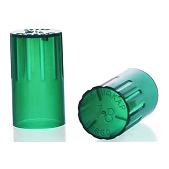 Kimble 73663-20 KIM-KAP Green Polypropylene Autoclavable Closure for ...
