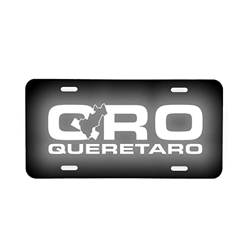 Queretaro QRO Aluminum License Plate 6" x 12" Reflective - Want It All