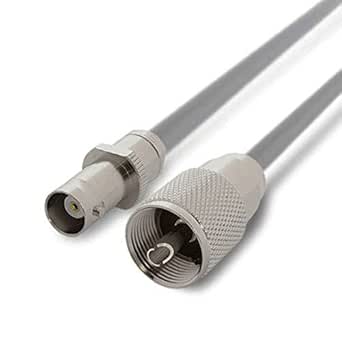 Amazon.co.jp: 同軸ケーブル 3D2V MP-BNCJ (BNCJ-MP) 6m (インピーダンス:50Ω) 3D-2V加工製作品 ツリービレッジ : 家電＆カメラ