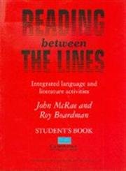 Reading Between the Lines: Students Book : McRae, John, Boardman, Roy ...