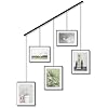 Amazon.com - Umbra Exhibit Picture Frame Gallery Set, Adjustable Wall ...
