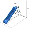 Amazon.com: Dithoko Home Playground Equipment: 7.8 ft Wavy Slide for ...
