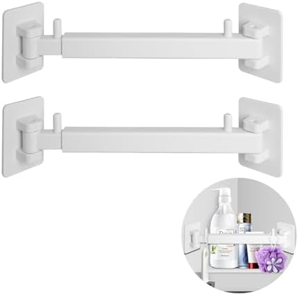Amazon.com: Tlswshsy 2 pack RV Shower Corner Storage Bar - RV Bathroom ...