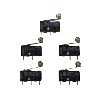 5pcs SS-5GL2 SS5GL2 5A 125VAC 3 Pins Micro Limit Switch: Amazon.com ...
