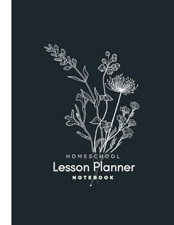 Homeschool Lesson Planner Notebook- 12 Month, 52 Week Undated Family ...