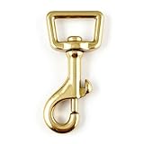 ・ブランド:KAMONレザー・製造元:Centrex・真鍮製　鉄砲ナスカン・ハンドメイドのカバンやポーチはもちろん、ストラップ・キーホルダー制作に必須アイテム！・【サイズ】全長60mm 内径20mm　 1個入り　サイズは多少個体差がございま...