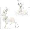 Amazon.com: Nature Vibe 18 Inches Sisal Christmas Reindeer Set of 2 ...