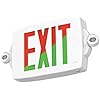 Lithonia Lighting Quantum LED Exit Sign Emergency Light Combo, Exit ...
