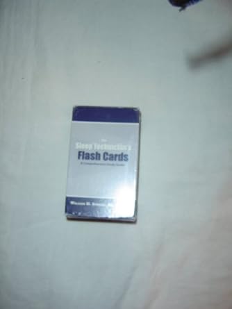 The Sleep Technician's Flash Cards: A Comprehensive Study Guide ...