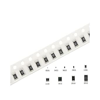 Amazon.com: 100PCS 1206 5% SMD Resistor, 0R : Industrial y Científico
