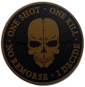 Amazon.com: Sniper Tactical Morale Military PVC Patch