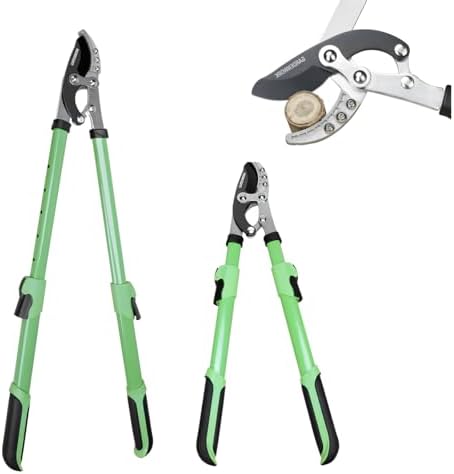 Amazon.com : GARDENWORK 28-37" Metal Anvil Loppers,Hand Lopper for Tree ...