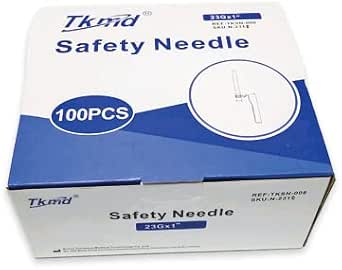 TKMD Safety, 23G x 1", Individually Wrapped (Box of 100) : Amazon.in ...