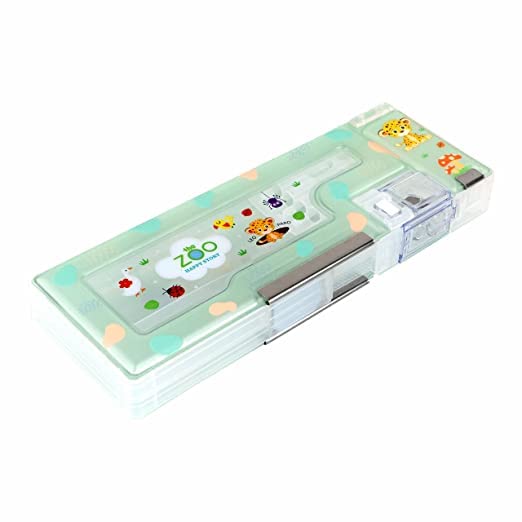 Viva SmartCute Magnetic Pencil Case with Sharpener – Compass Box for ...
