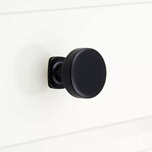 Pride Decor, 1-1/4 Inch Diameter (32mm) Manhattan Round, Flat Top Knob, Premium Kitchen Cabinet ...