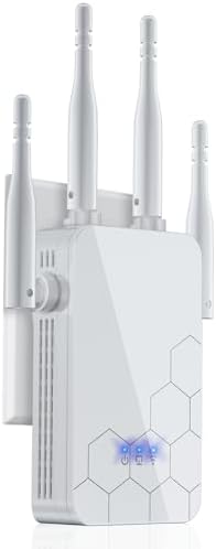 Amazon.com: 2026 WiFi Extender Internet Booster, 10000 Sq.ft Long Range ...
