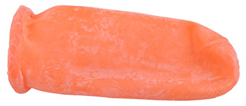 555 Latex Rubber Rubber Finger Stalls, Orange, 144 Pieces : Amazon.in ...