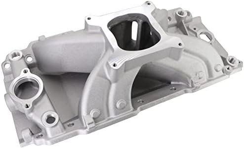 Amazon.com: Woosphy Dual Plane Intake Manifold Oval Port Replacement ...
