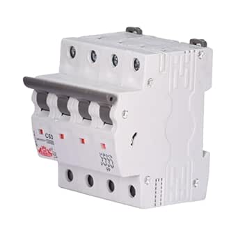 Western Four Pole MCB FP C Curve Miniature Circuit Breaker For AC, Gyser, Switch Board, Main ...