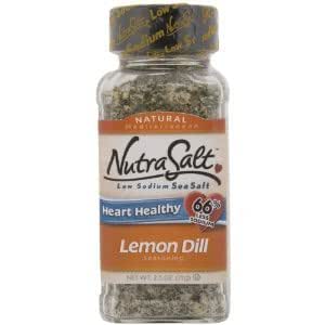 Amazon.com : NutraSalt Lemon Dill, 3-Ounce Containers (Pack of 3 ...