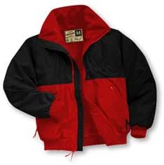 Amazon.com: Aramark Men's Signature Three-Season Jacket Black/New Red ...