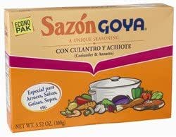 Amazon.com: Goya Sazon Culantro And Achiote 1.41 oz