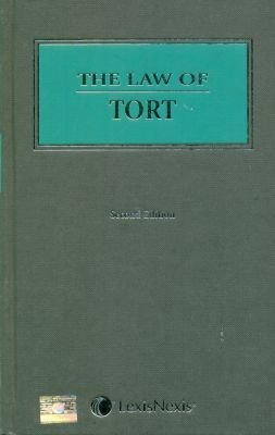 Buy THE LAW OF TORT 2/ED. Book Online at Low Prices in India | THE LAW ...