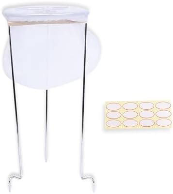 KitchenCraft Home Made Jam Strainer / Jelly Bag and Stand with Recipe ...