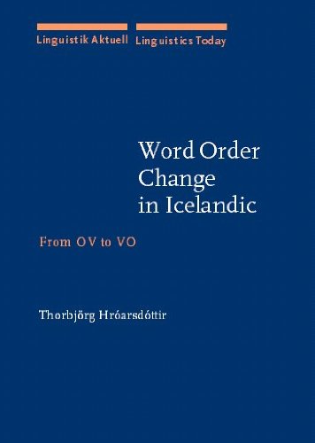 Amazon.com: Word Order Change in Icelandic: From OV to VO (Linguistik ...
