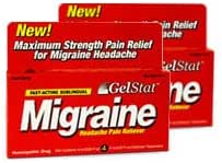 Amazon.com: Gelstat Migraña 8 Recuento : Salud y Hogar