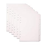 ・ブランド:juneTree・製造元:Passion・モデル:DIVIDER_6P_A6_w・製造元/メーカー部品番号:DIVIDER_6P_A6_w・✔リングバインダー (商品には含まれません) に簡単に入れることができます。目的のセクシ...