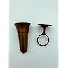 Amazon.com: Crypt/Mausoleum/Niche Flower Vase - 4.0 in Standard Ring ...