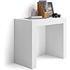 Mobili Fiver, Angelica Extendable Console Table, 45(305) x90 cm, White, Made In Italy : Amazon ...