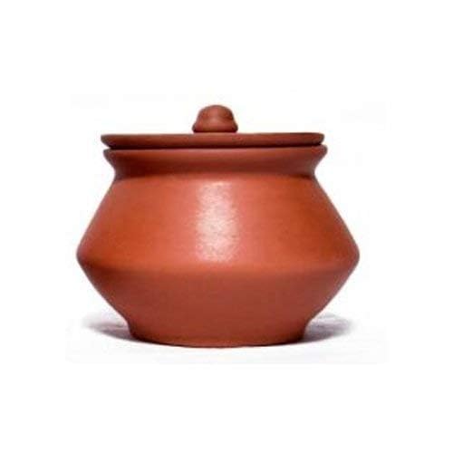VINTICA Organic Clay Crafts Handmade Clay Handi for Cooking/Clay Handi ...