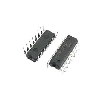 Guru Electronic 2 Pcs 74LS279 2.54mm 16Pin DIP16 Quadruple Set-Reset ...