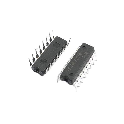 Guru Electronic 2 Pcs 74LS279 2.54mm 16Pin DIP16 Quadruple Set-Reset ...