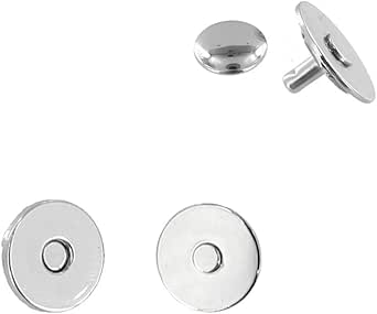Amazon.com: Magnetic Snap, Riveted Backs, Nickel Plate : Arts, Crafts ...