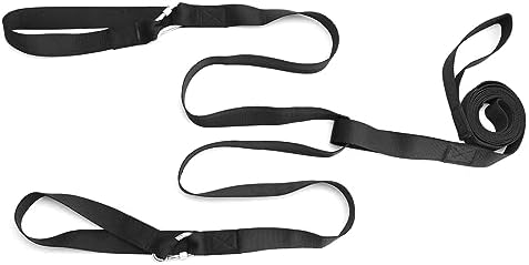 10Ft Snowmobile Tow Strap with Hook, Reinforced Emergency Off Tow Rope ...