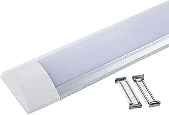 2ft, 3ft, 4ft, 5ft Linear Batten LED Ceiling Light Fittings for Indoor ...