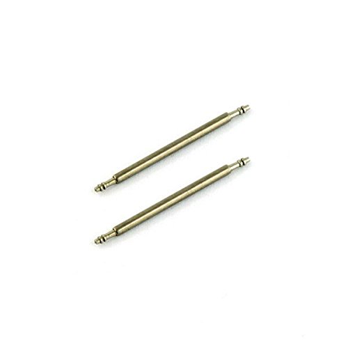 2 Stainless Steel Watch Strap Spring Bars 24mm Pins Lugs Links : Amazon ...