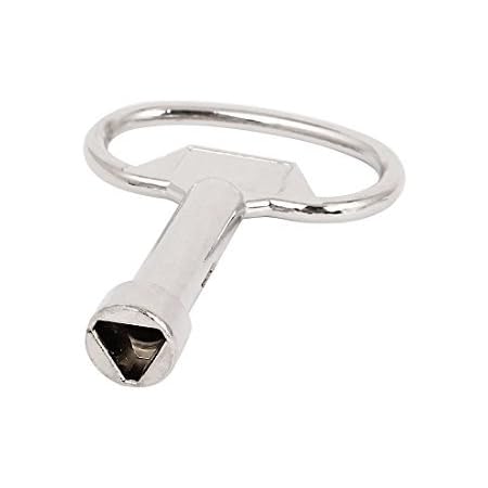 Cupboard Triangle Socket Spanner Key for 9mm Triangular Panel Lock ...
