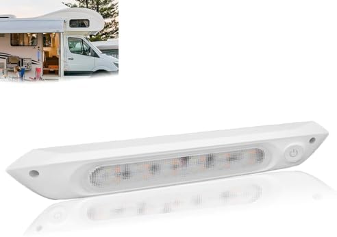 JUTTAUTO Caravan Awning LED Light 12V Motorhome Waterproof Porch Door ...