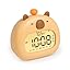 Amazon.com: WANIDEA Capybara Alarm Clock, Digital Alarm Clock for Kids ...