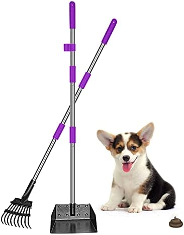 Amazon.com : EXPAWLORER Upgraded Large Dog Pooper Scooper - Pet Metal ...
