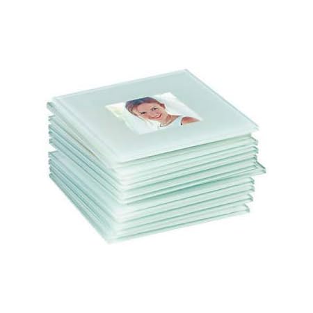 Amazon.com | Sarah Peyton Home Glass Photo Coasters, set of 4: Coasters