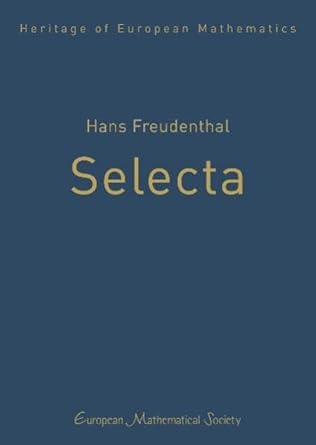 Amazon.com: Hans Freudenthal: Selecta (Heritage of European Mathematics ...